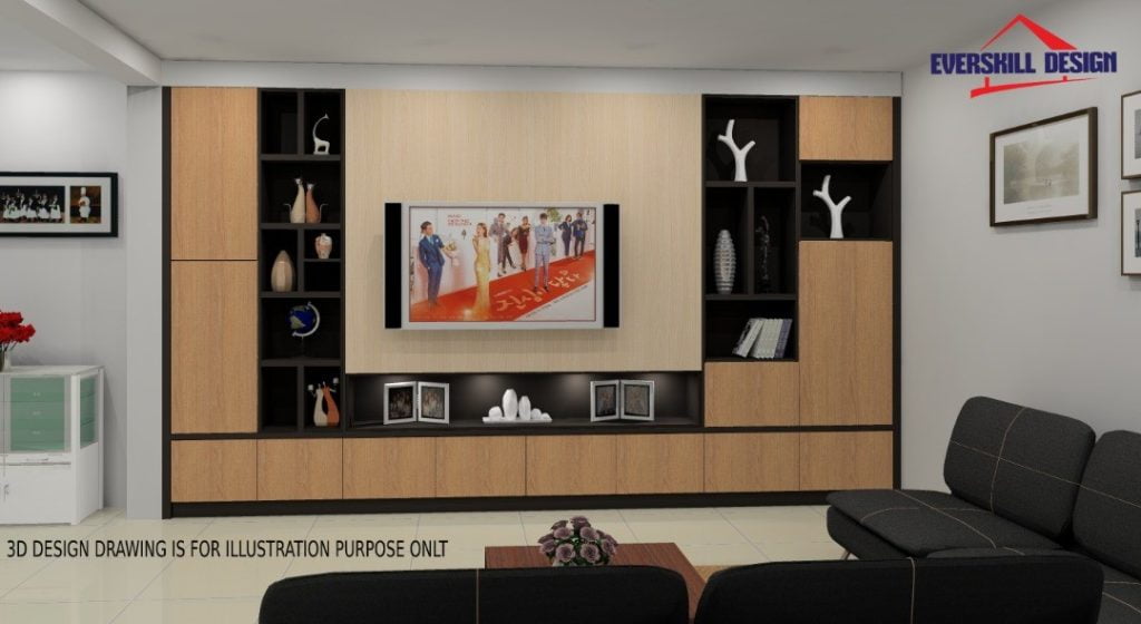 TV Cabinet Design 12 - Everskill Design